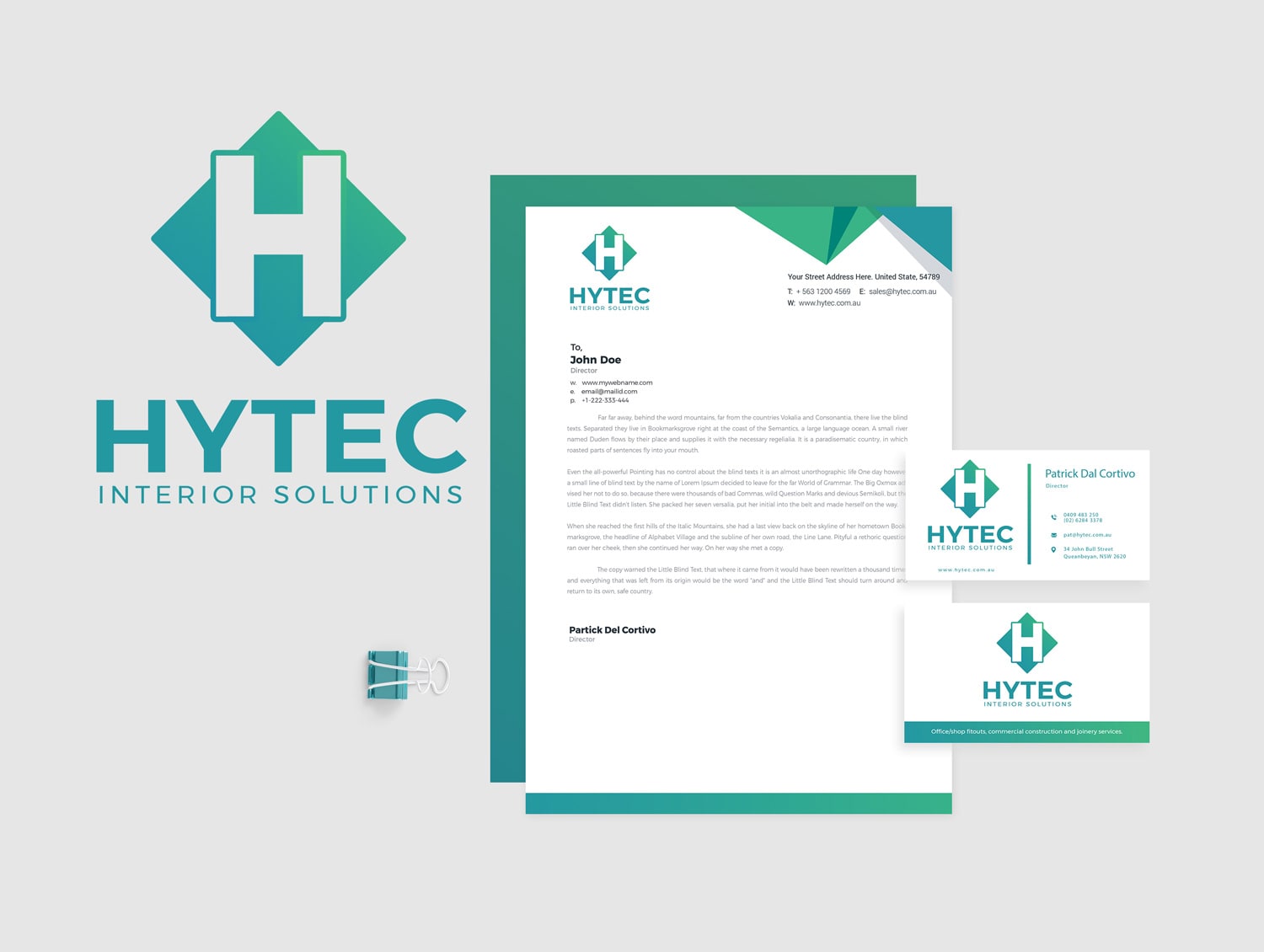 Hytec Branding - Canberra website design - Zenneo Design